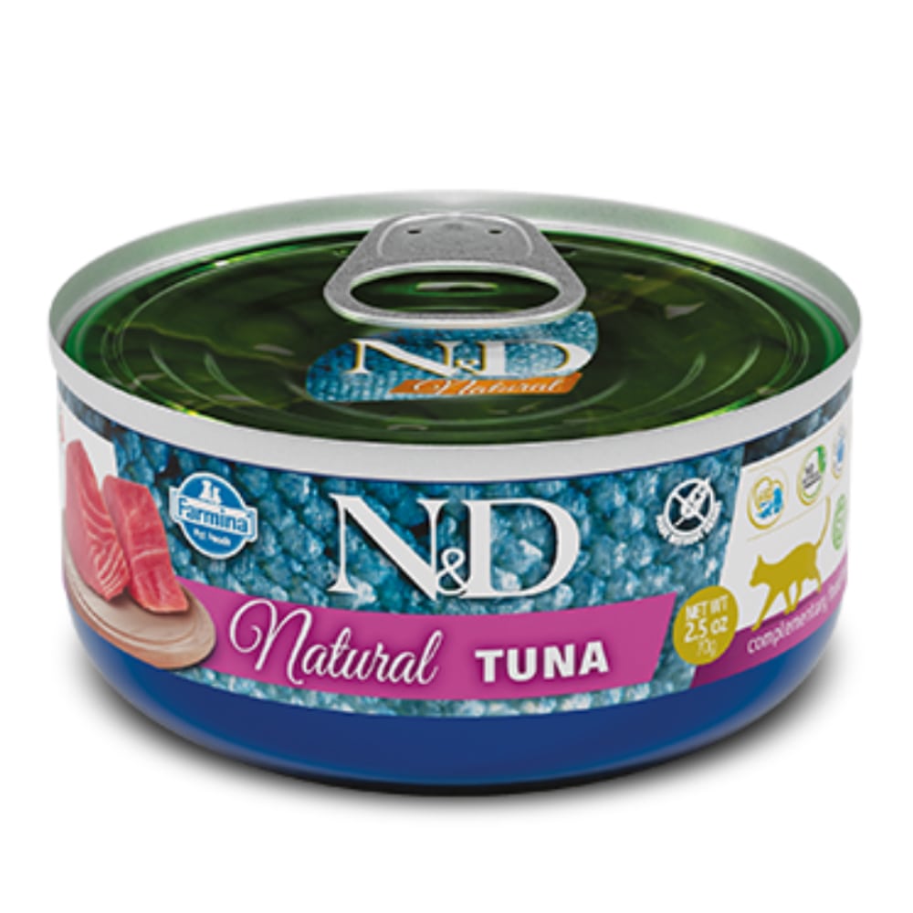 N&D NATURAL Can Cat Natural Tuna 70 g Hrana za mačke