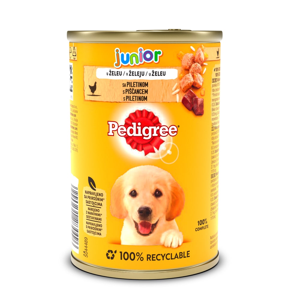 PEDIGREE Junior Piletina 400g Hrana za pse