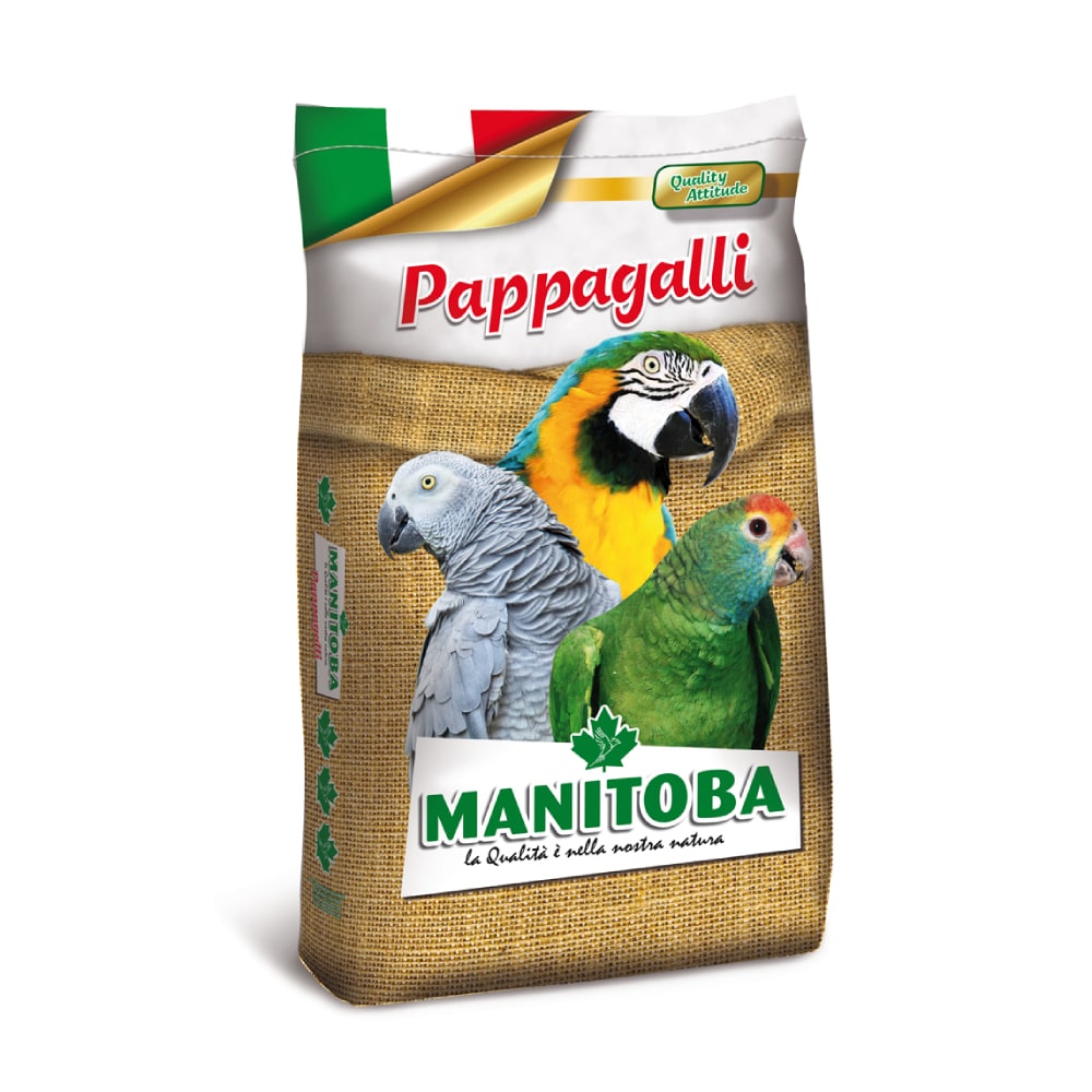 MANITOBA Pappagalli 15 kg Hrana za velike papagaje