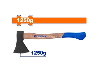 Sekira kovana 1250g. sa drvenom drškom WMB6312 WADFOW