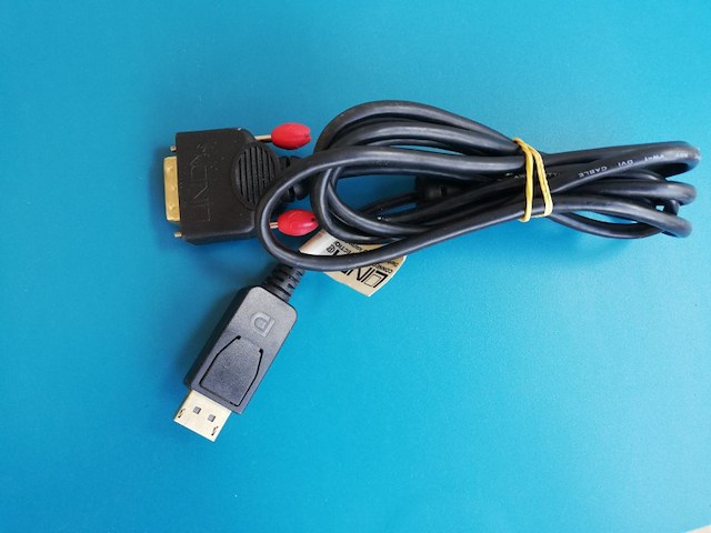 DisplayPort na DVI-D kabal konverter Lindy