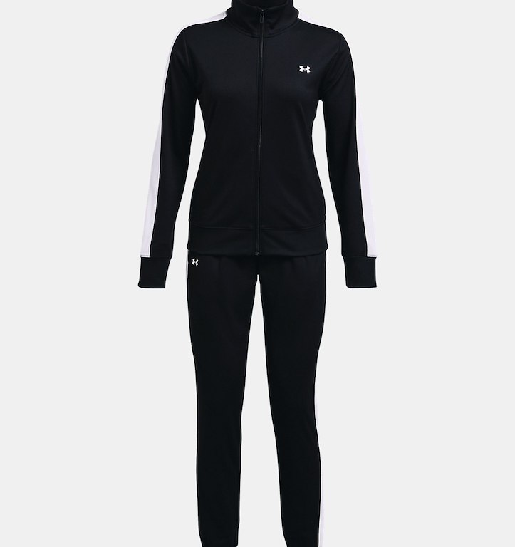 Under Armour TRICOT TRACKSUIT, ženska trenerka, crna