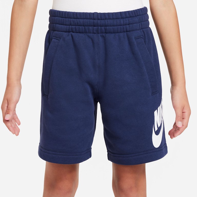 Nike K NSW CLUB FT SHORT HBR, dečji šorc, plava