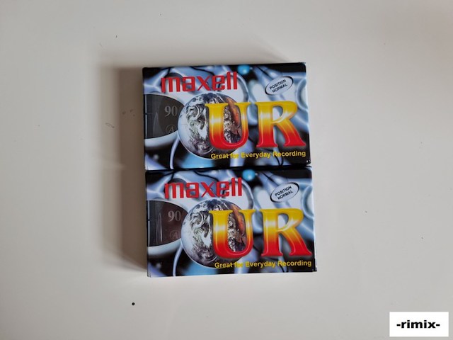 Prazna kaseta - Maxell UR90 x2