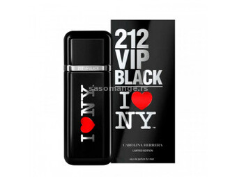 CAROLINA HERRERA 212 VIP Black I Love NY 100ml EDP 1191