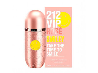 CAROLINA HERRERA 212 VIP Rose Smiley 80ml EDP 1086