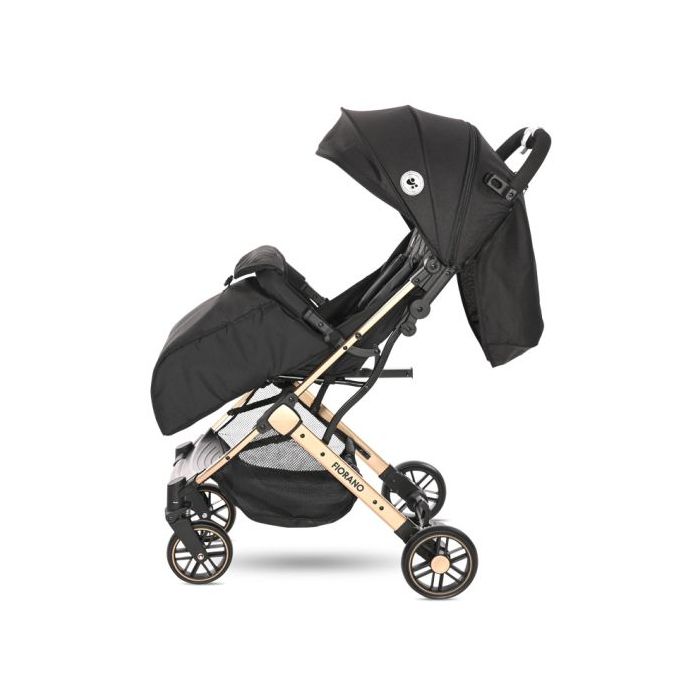 LORELLI KOLICA ZA BEBE FIORANO BLACK + footcover