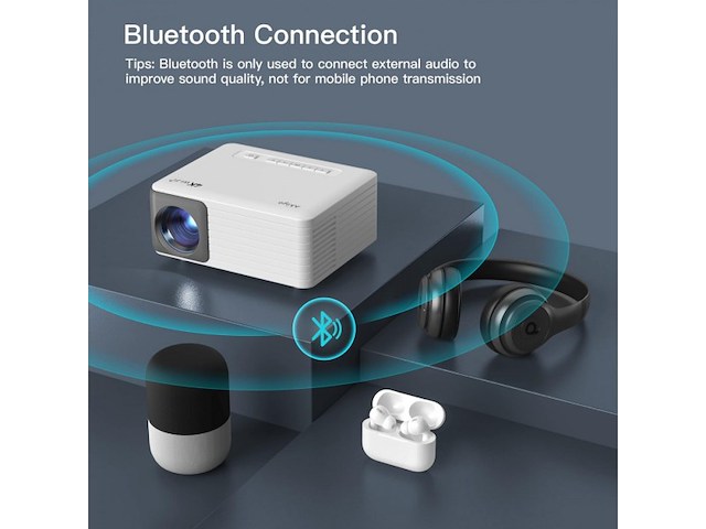 Mini projektor sa ViFi i Bluetooth-om / 1080P