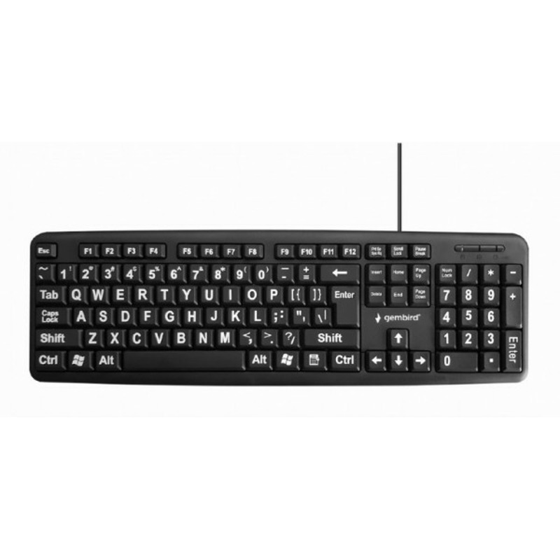 KB-US-103 Standardna tastatura sa VELIKIM slovima US