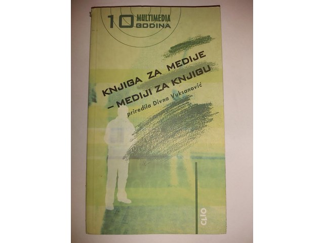 Knjiga za medije mediji za knjigu Divna Vuksanović CLIO