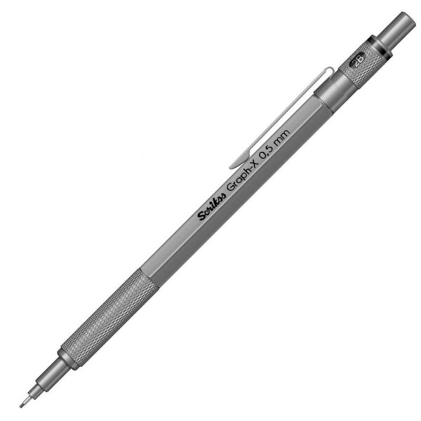 Tehnička olovka 0.5mm GRAPH Gray, SCRIKSS