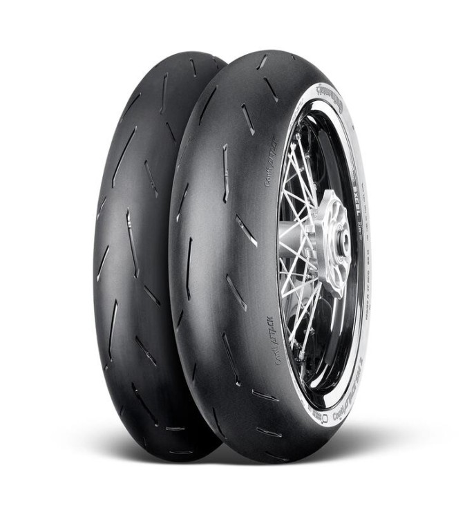 GUME CONTINENTAL CONTIATTACK SM 2 120/70 R 17 58H + 160/60 R 17 69H