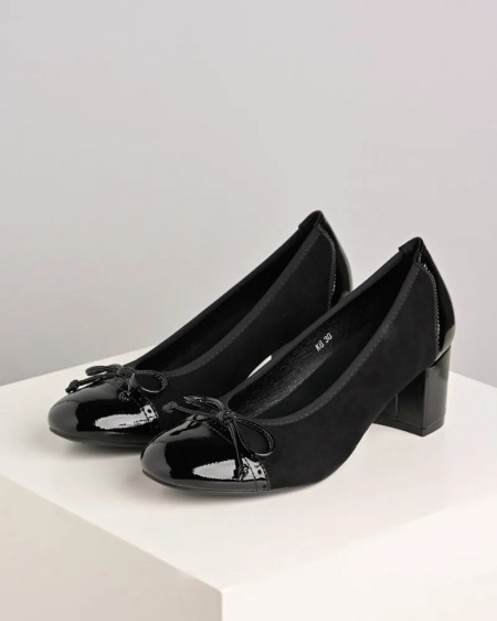 Ženske cipele na štiklu K8 crne