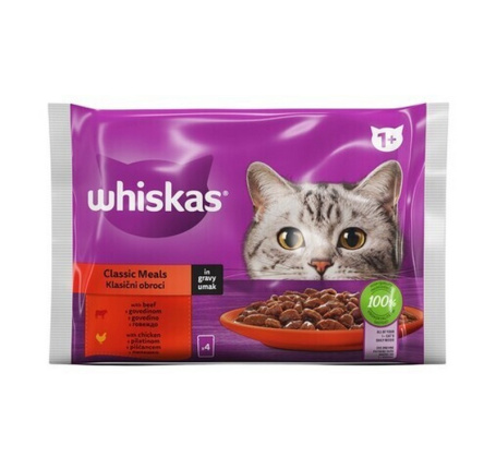 Whiskas 4x85g