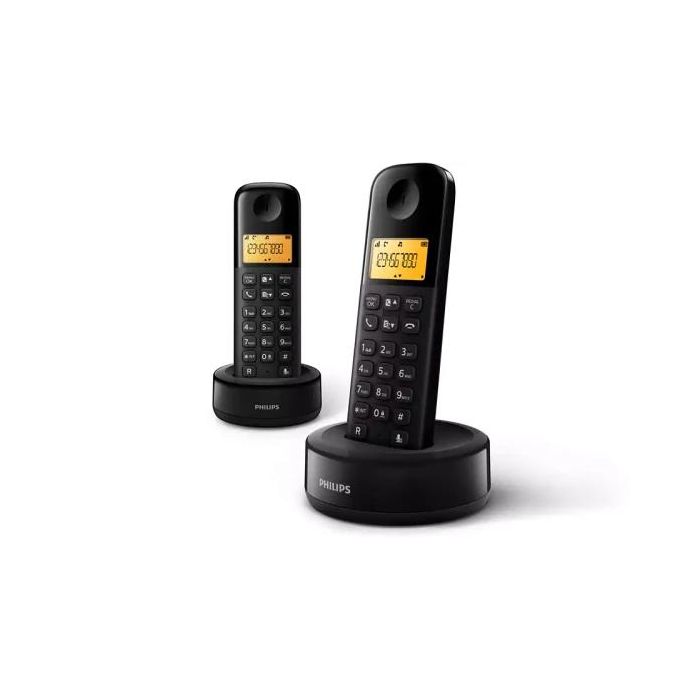 Bežični telefon Philips DB1602B/53 dve slušalice