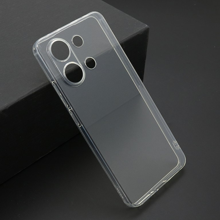 Futrola ULTRA TANKI PROTECT silikon za Xiaomi Redmi Note 13 4G providna (bela)