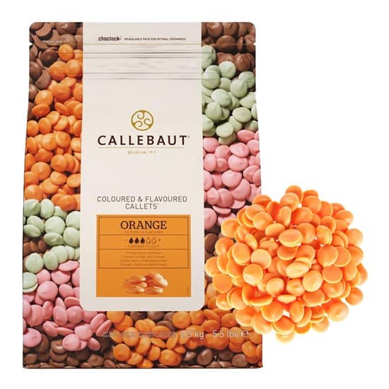 Callebaut čokolada u boji narandžasta 100g