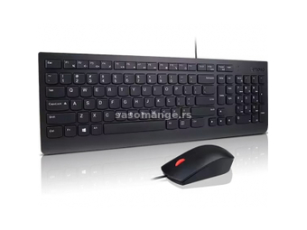 Lenovo 300 (GX30M39606) 103P komplet tastatura+miš crni