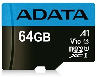 A-DATA Memorijska kartica UHS-I MicroSDXC 64GB class 10 + adapter AUSDX64GUICL10A1-RA1