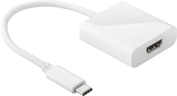 STARS SOLUTIONS Adapter-konvertor Type C na HDMI beli