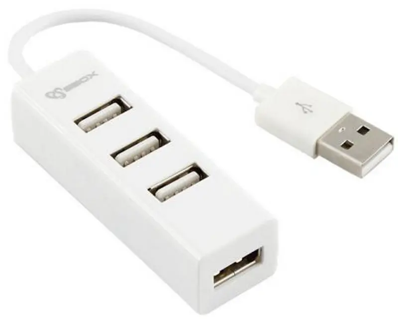 E-GREEN USB 2.0 HUB 4 Port beli