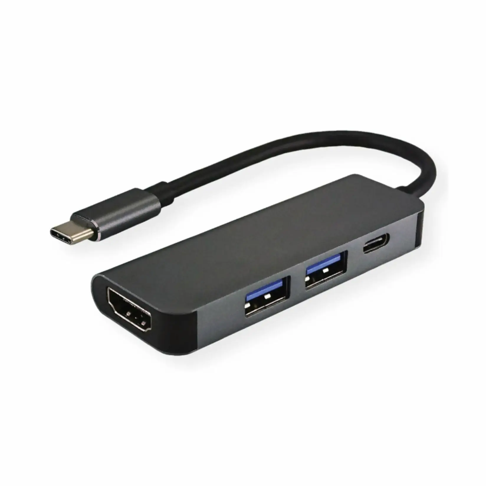 FAST ASIA Adapter-konvertor TIP C na HDMI+ 2xUSB 3.0+ TIP C