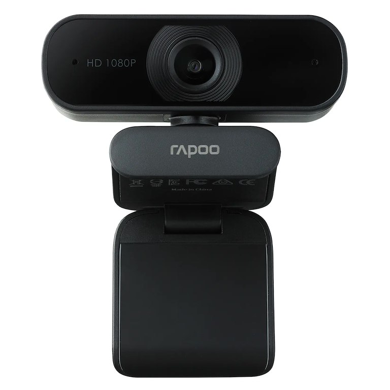 Rapoo XW180 veb kamera 1920 x 1080 piksela USB 2.0 Crno