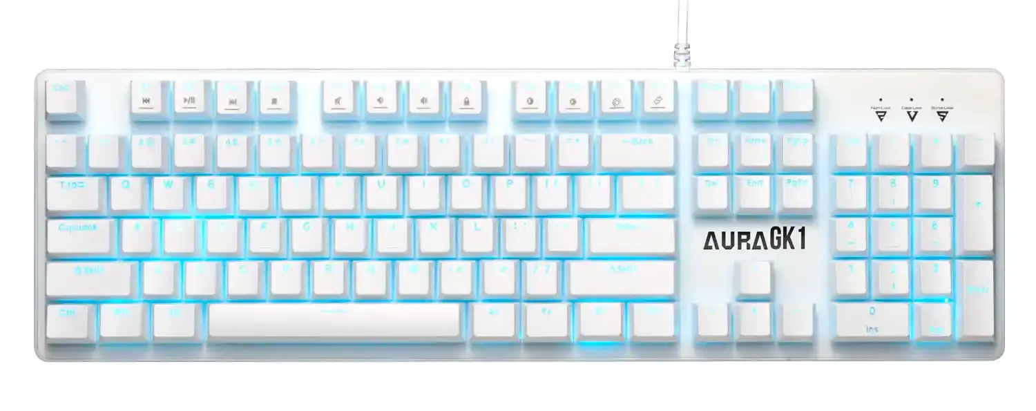 GAMDIAS Mehanička tastatura Aura GK1 bela