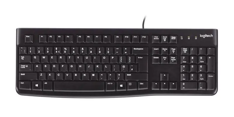 LOGITECH Tastatura K120 crna