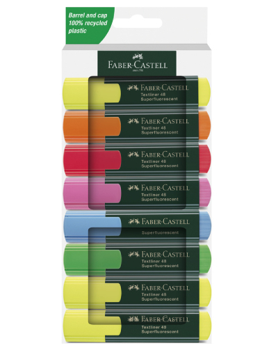 Faber-Castell - flomaster set 1/8 - Textliner 48