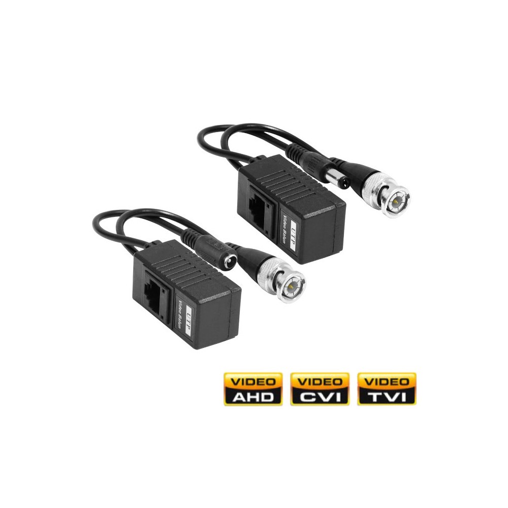 UTP-HD video balun +ton+napajanje, AHD,TVI,CVI