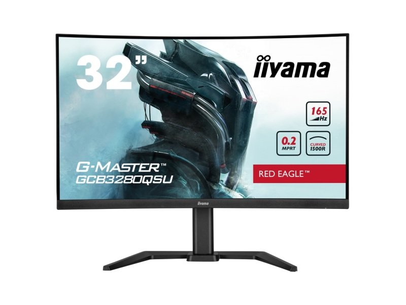 IIYAMA Monitor 32“ ETE VA-Panel Curved Gaming 1500R, G-Master Red Eagle (GCB3280QSU-B1)