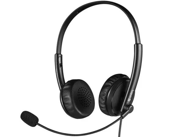 SANDBERG Slušalice sa mirkofonom USB+SJ Office 126-21 crne