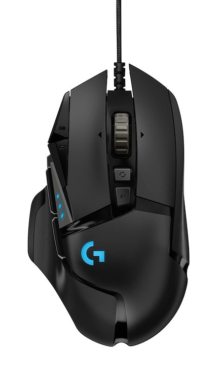 Logitech G502 Hero Miš, USB tipa A, Optički, 16000 DPI, Crni