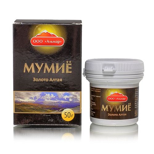 Altajski Mumio 100% čist (smola) 50 gr