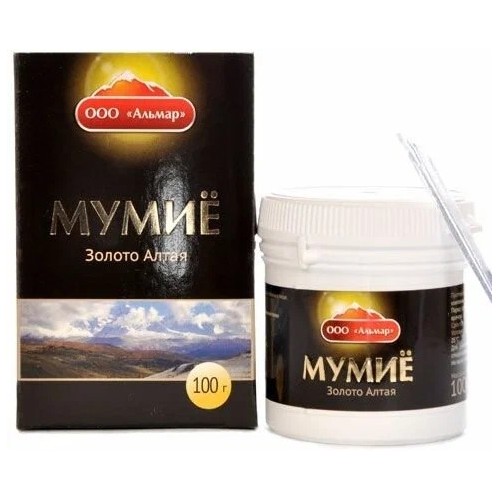 Altajski Mumio 100% čist (smola) 100 gr