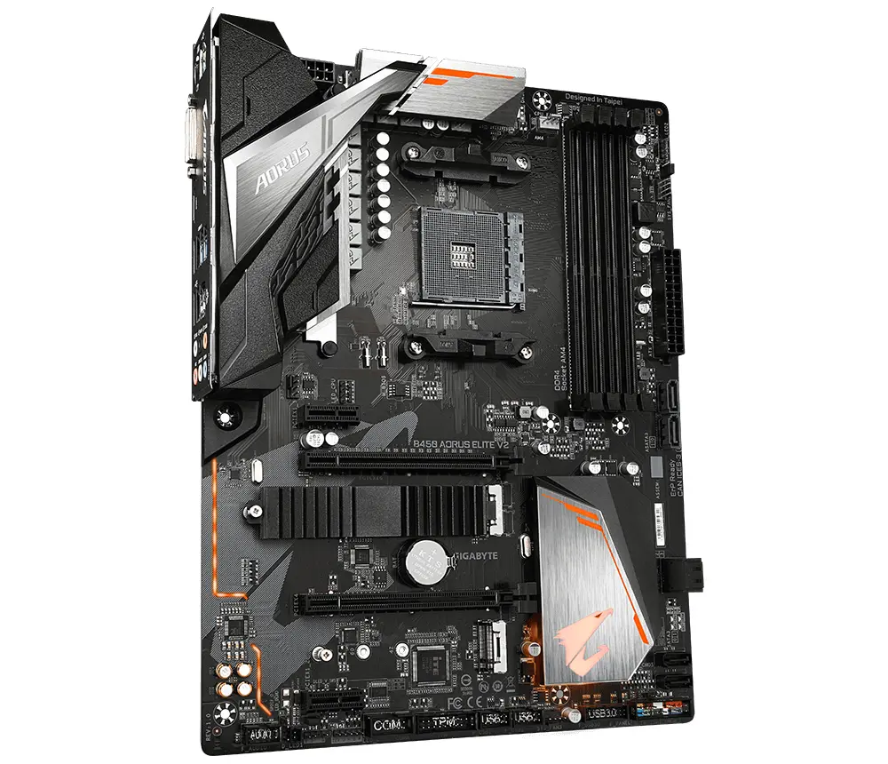 Gigabyte B450 AORUS Elite V2 AMD B450 Socket AM4 ATX