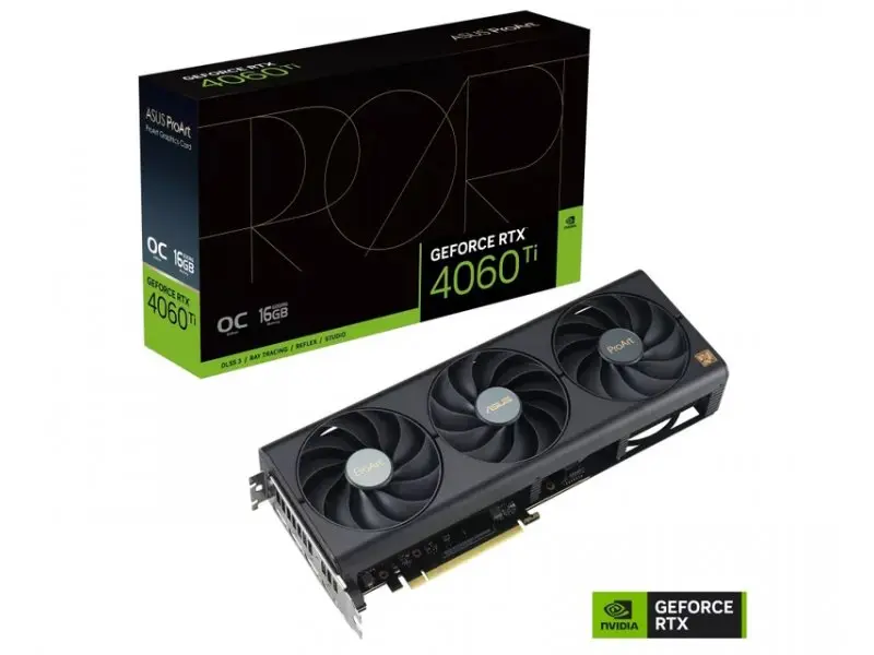 ASUS NVidia GeForce GTX 4060 Ti Grafička karta 16GB/128bit PROART-RTX4060TI-O16G