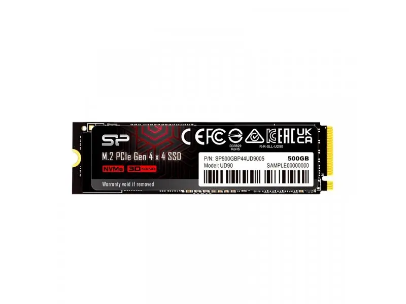SILICON POWER SP500GBP44UD9005 M.2 2280 SSD memorija, 500GB, UD90, 3D NAND, single sided