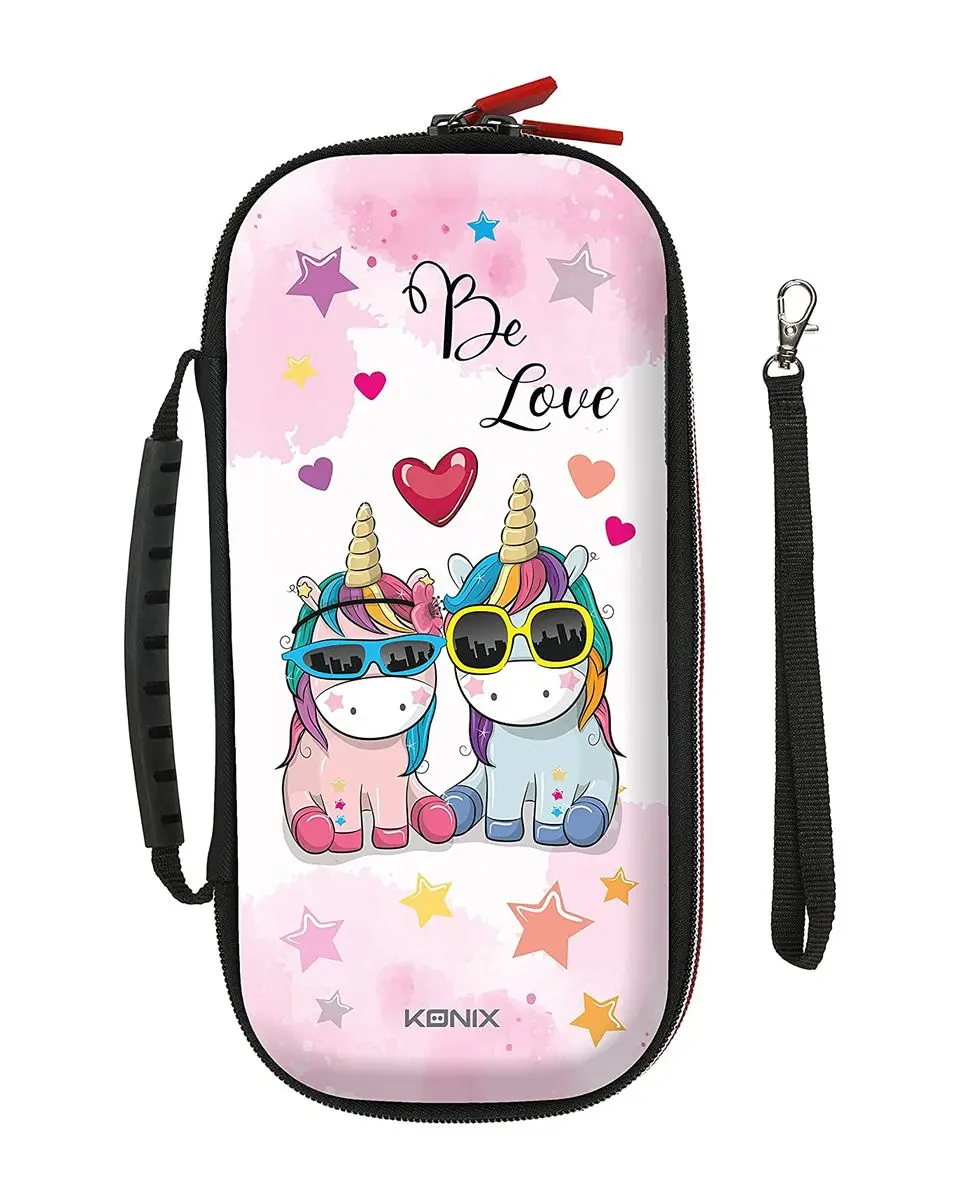 KONIX Torbica UniK Be Love Carry Case roze