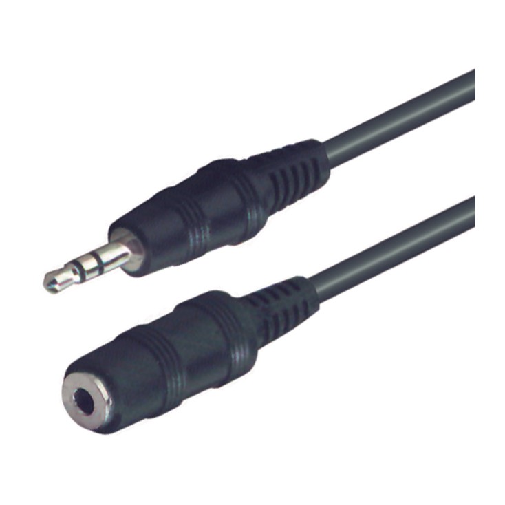 Audio kabl produžni 1x3,5mm muški na 1x3,5mm ženski A54-2,5 - dužina 2,5 m