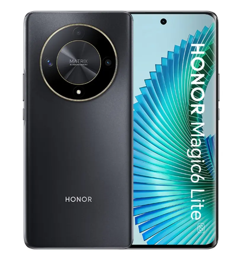 HONOR Magic6 Lite Mobilni telefon, 5G, 8GB, 256GB, Midnight Black