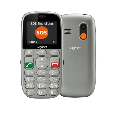 Gigaset Mobilni telefon GL390, Sivi