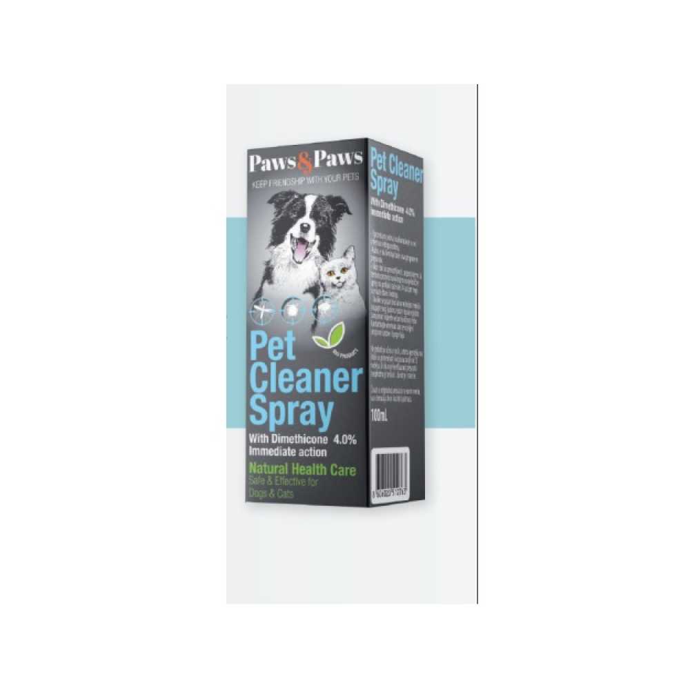 Paws&Paws Pet Cleaner spray za pse i mačke 100ml