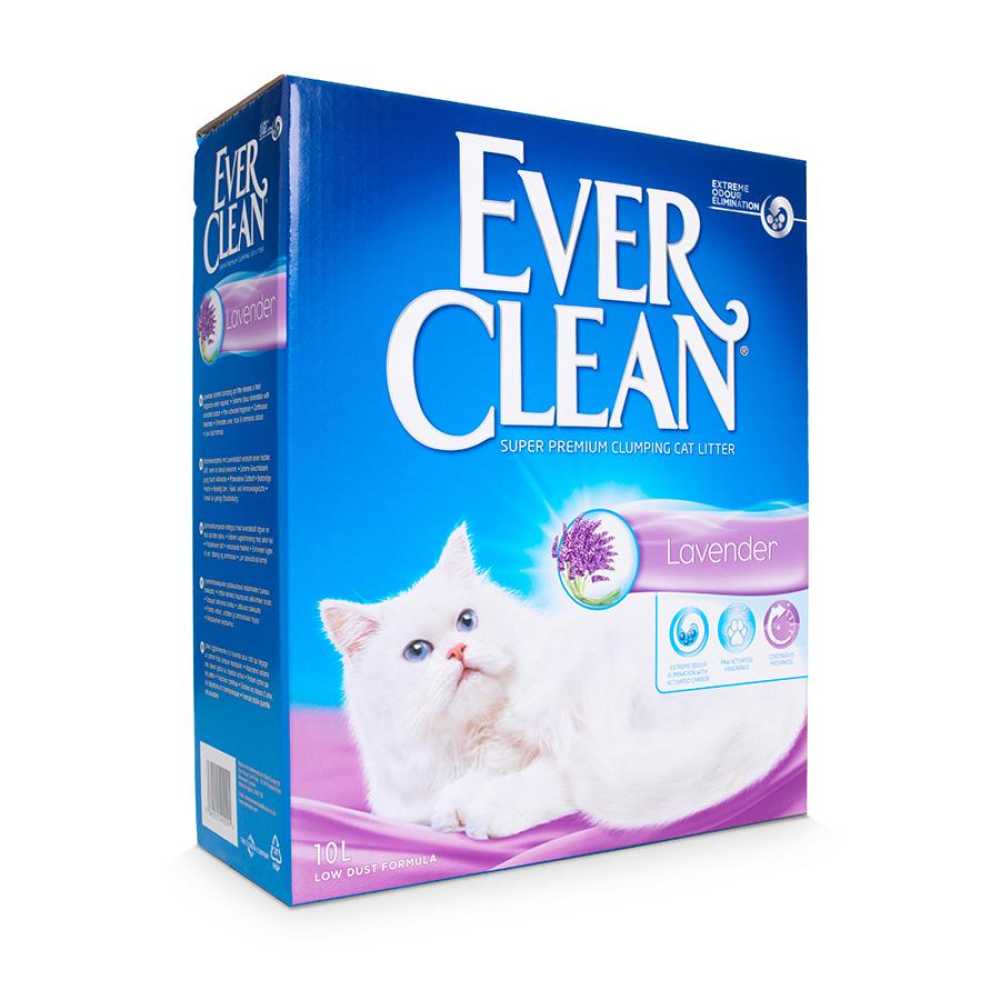 EVER CLEAN posip za mačke Lavander - grudvajući 10L