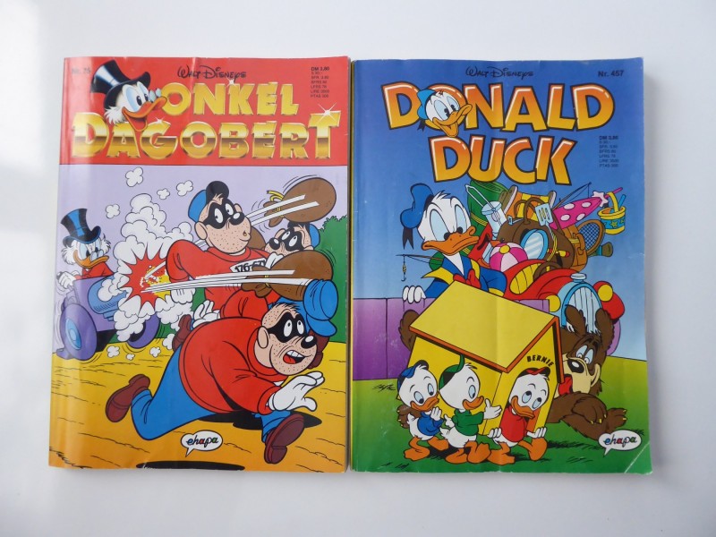 Onkel Dagobert, Donald Duck, Walt Disney