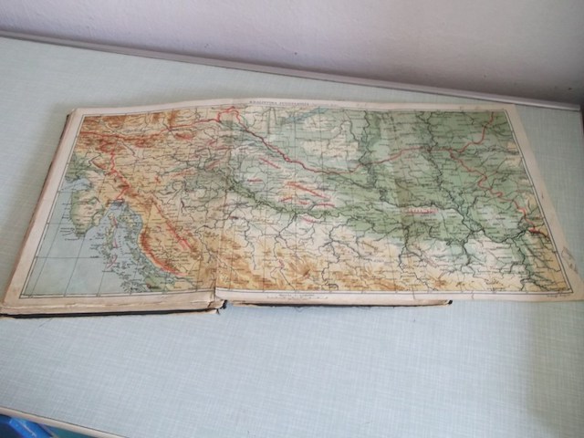 Geografijski atlas 1928. Dr M. Šenoa
