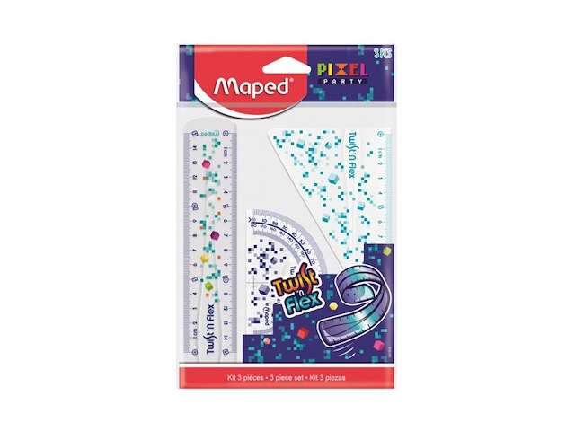 SET LENJIRA MAPED PIXEL PARTY