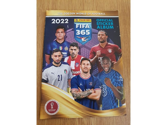 Prazan album - FIFA 365 2022 (Panini)