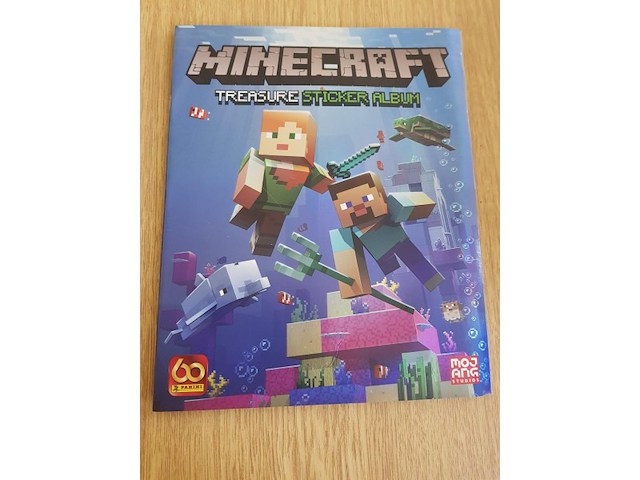 Prazan album - Minecraft Treasure (Panini),los 1